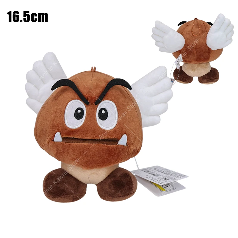 35 Styles Super Bros Plush Princess Peach Goomba Toad Koopa Fire Flower ...