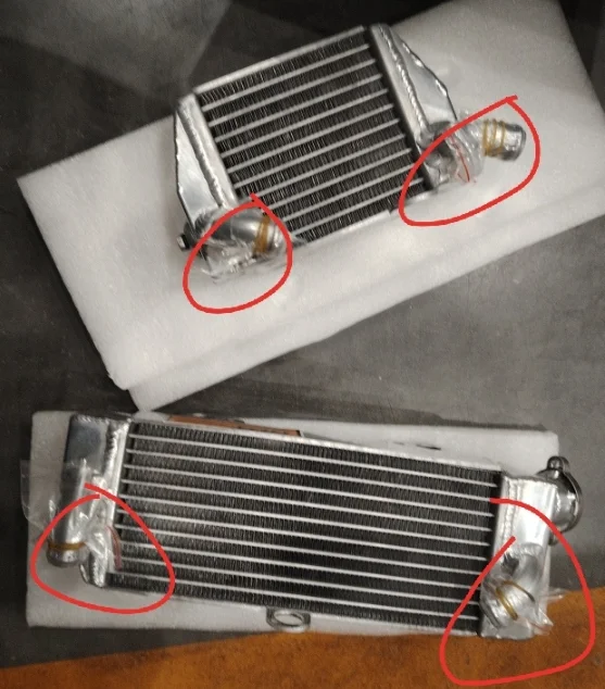 Aluminum Radiator For KTM 85 SX 105 SX SX85 SX105 2003-2012 2004 2005 ...