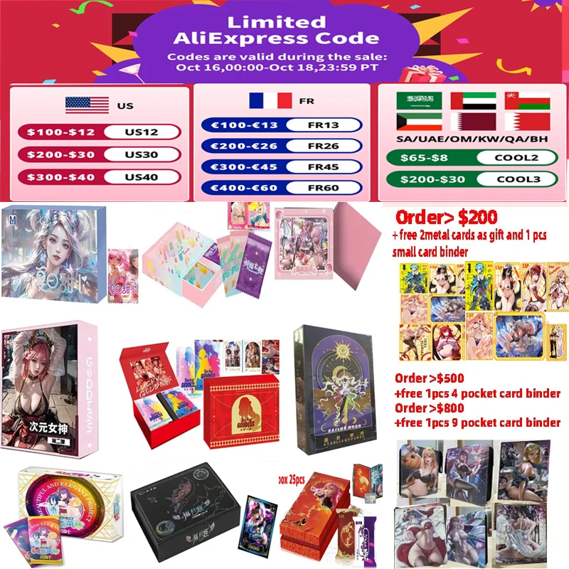 2023-New-Goddess-Story-Lucky-Goddess-Cards-Sexy-Girl-Swimsuit-Bikini-Feast-Booster-Box-Doujin ...