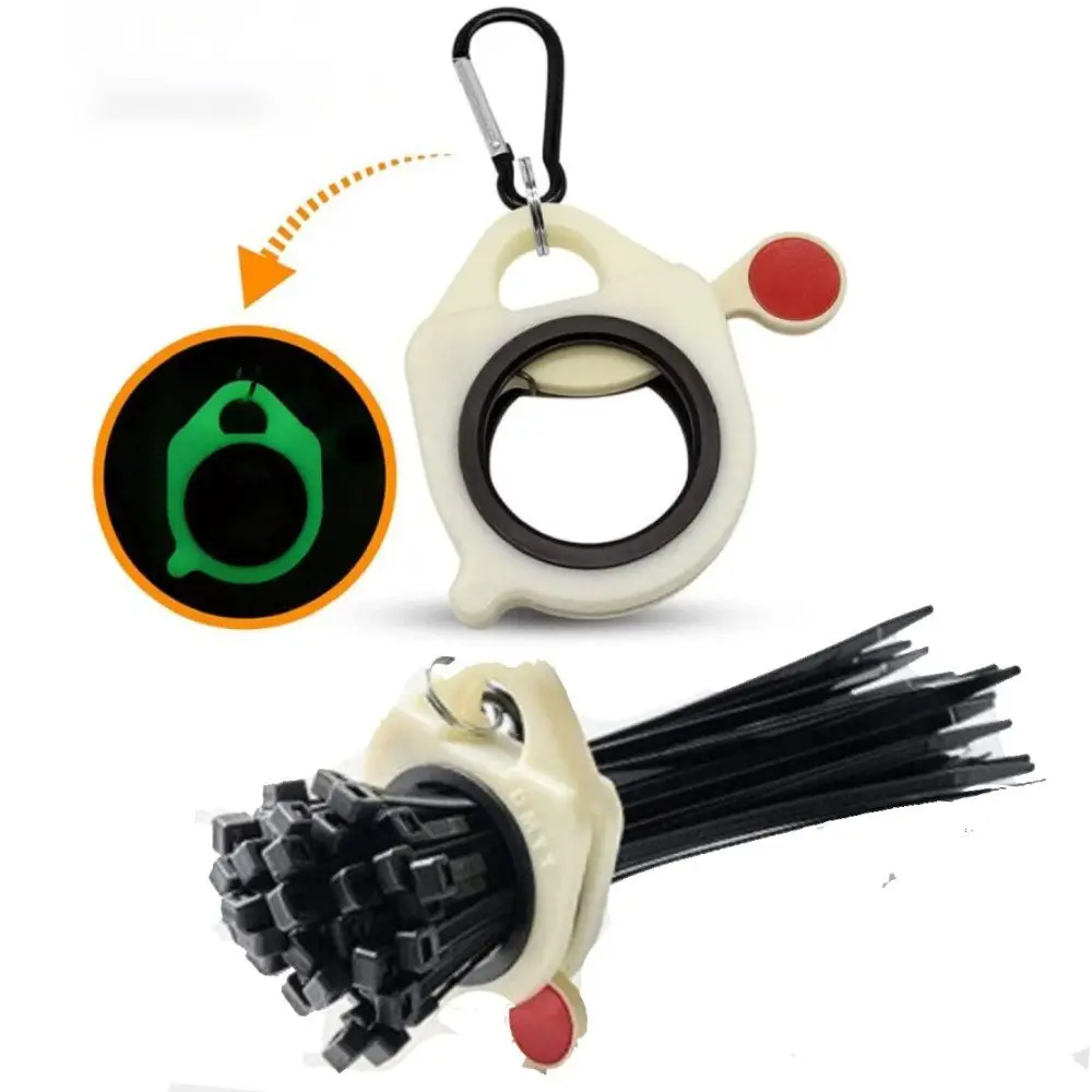 Cable-Tie-Organizer-Portable-Fluorescent-Storage-Plastic-Cable-Tie ...