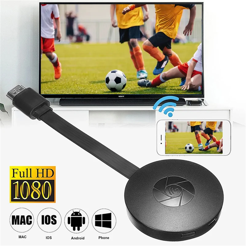1080P G2 For MiraScreen Display Anycast HDMI compatible Miracast TV ...