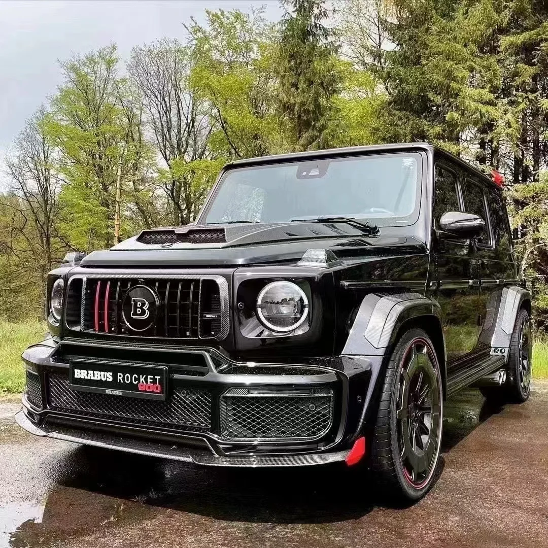 New Carbon Fiber G900 Front Bumper Lip Upgrade for Mercedes Benz G500 ...