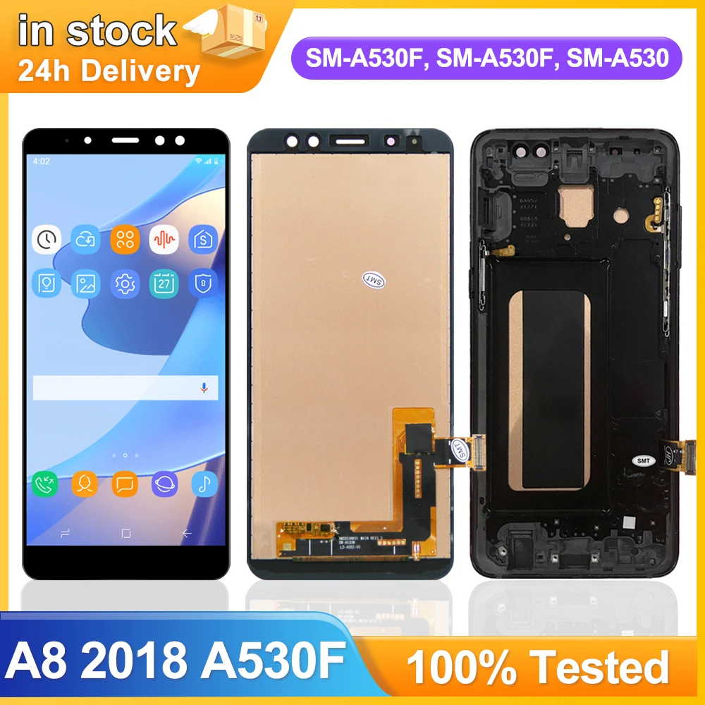 Samsung Galaxy A8 2018 Lcd Display Touch Screen | Samsung A8 A530f Lcd ...