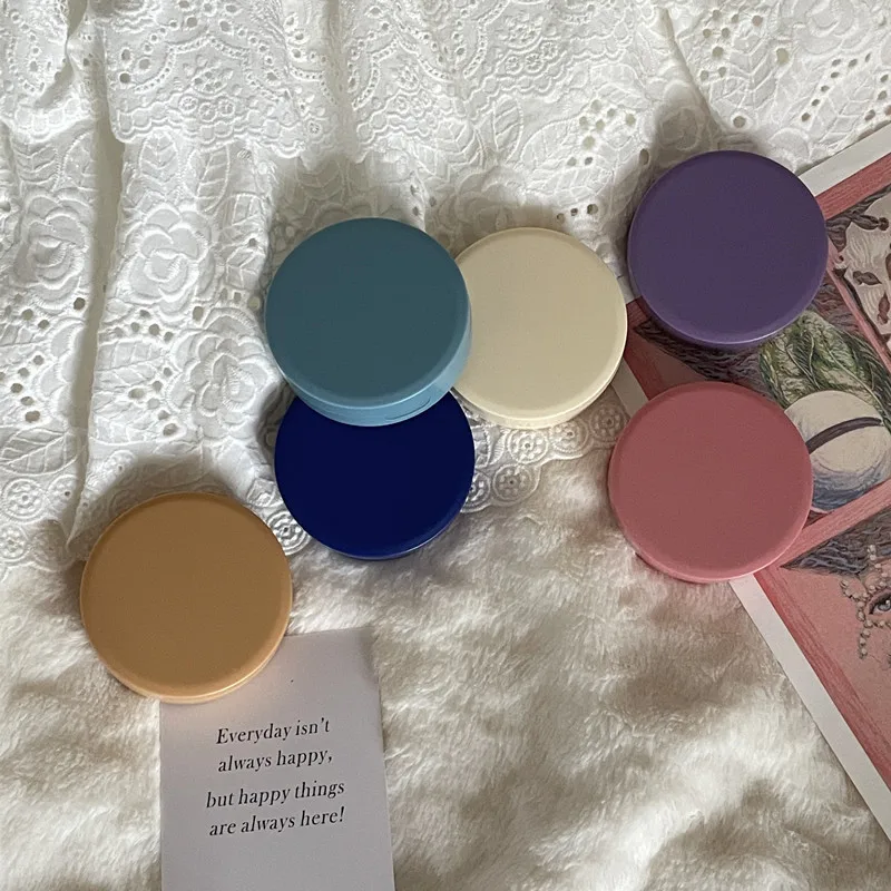 Round-Contact-Lenses-Case-Women-Portable-Contacts-Lens-Container-Case ...