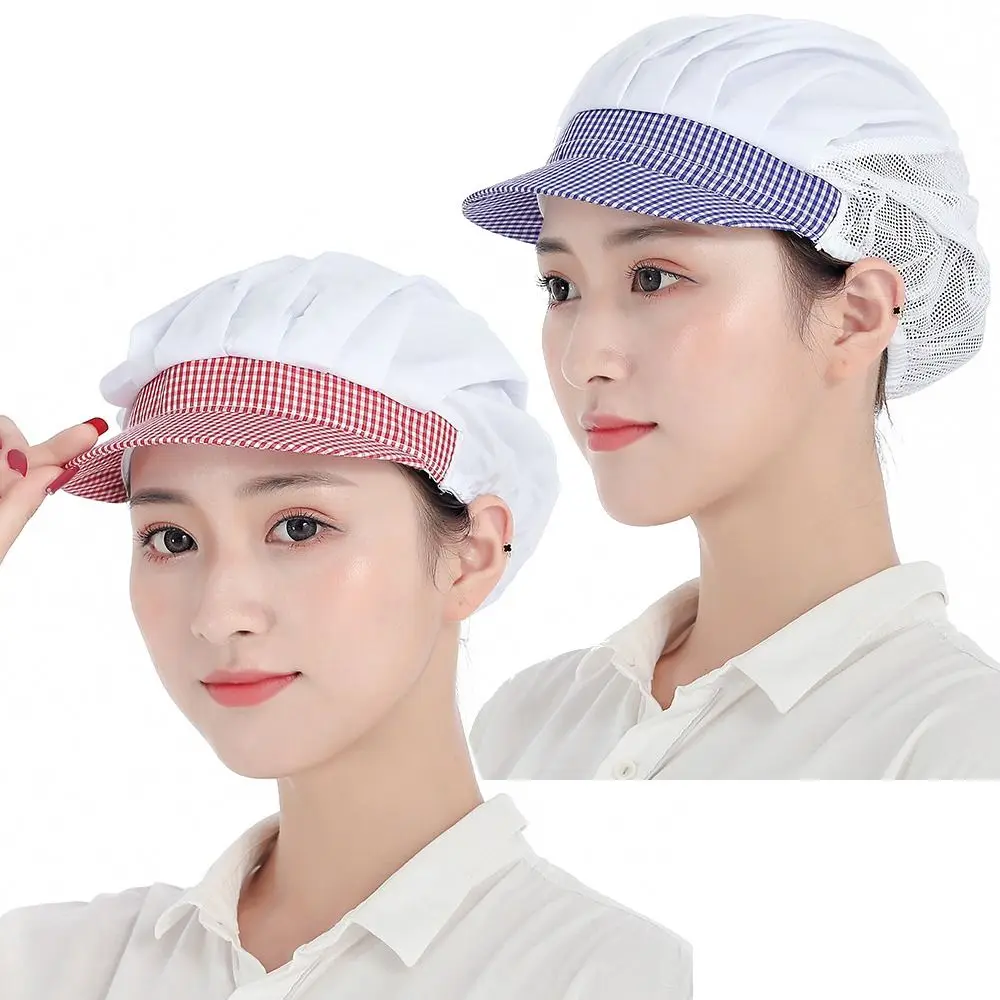 Food-Servicer-Chef-Cap-Soft-Cooker-Work-Wear-Cook-Headwear-Breathable ...