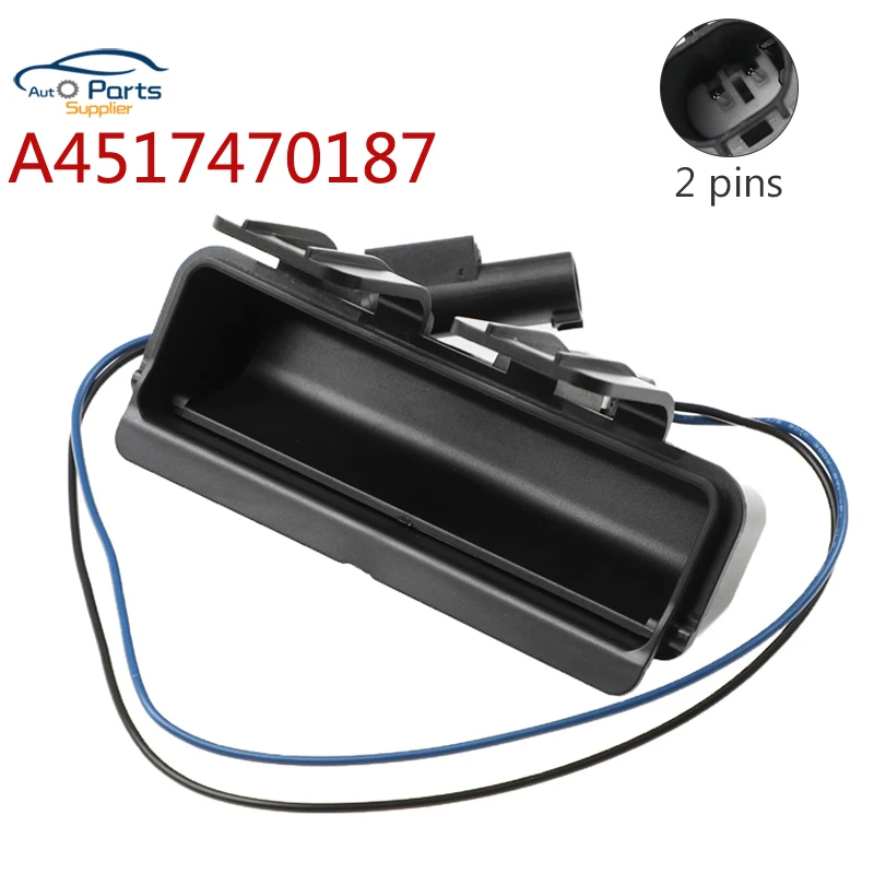 신제품 A4517470187 메르세데스 벤츠 스마트 포투 (451) 모델 2009 2015 후면 트렁크 테일 게이트 핸들 스위치 ...