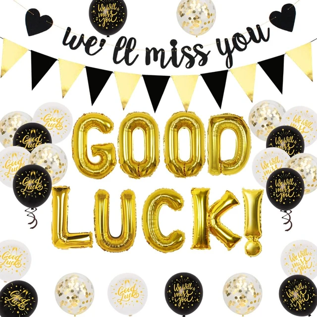 Farewell And Good Luck Banner