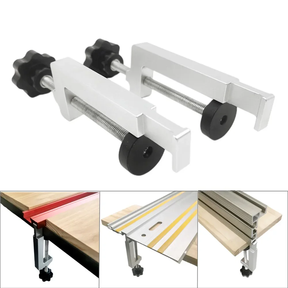 Universal-Fence-Clamps-T-Slot-Clamps-Table-Saw-Guide-Rail-Clamps ...