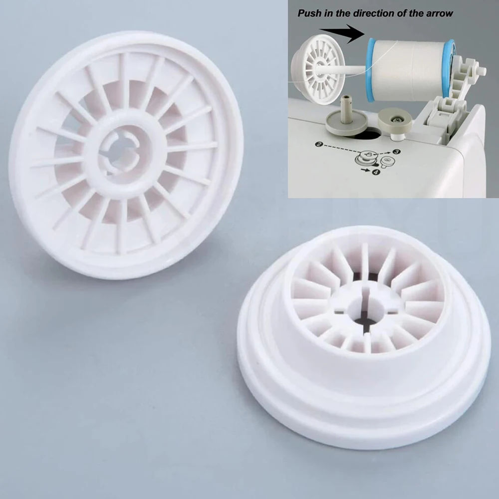 2-PCS-Pack-Spool-Pin-Cap-511113-456-For-Singer-2000-4000-5000-6000-9000 ...