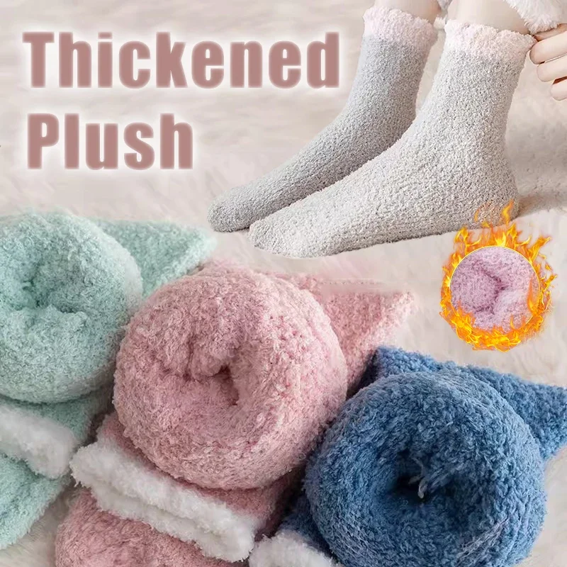 Autumn-Winter-Warm-Plush-Thickened-Coral-Velvet-Cute-Socks-Super-Soft ...