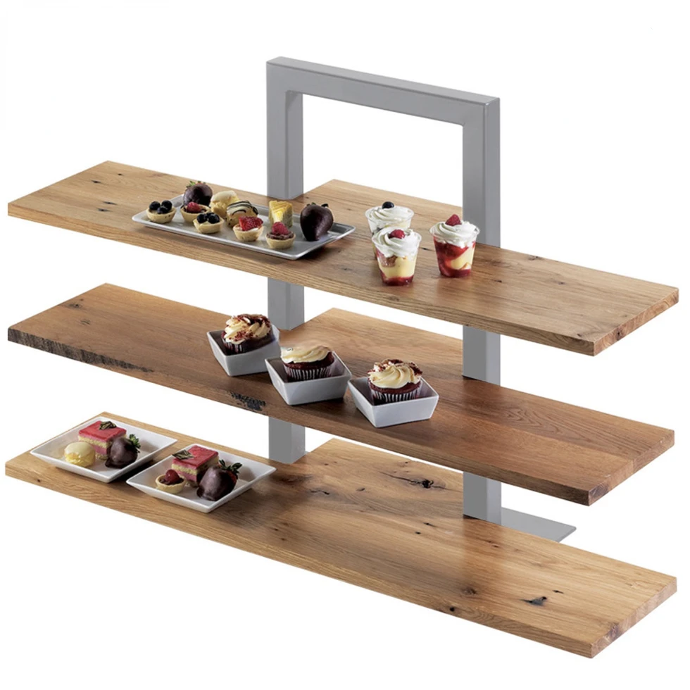 Wood Buffet Risers