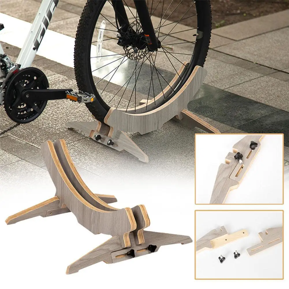 1pcs-Highway-Bicycle-Parking-Rack-Adjustable-Wooden-Frame-Ultra-light ...