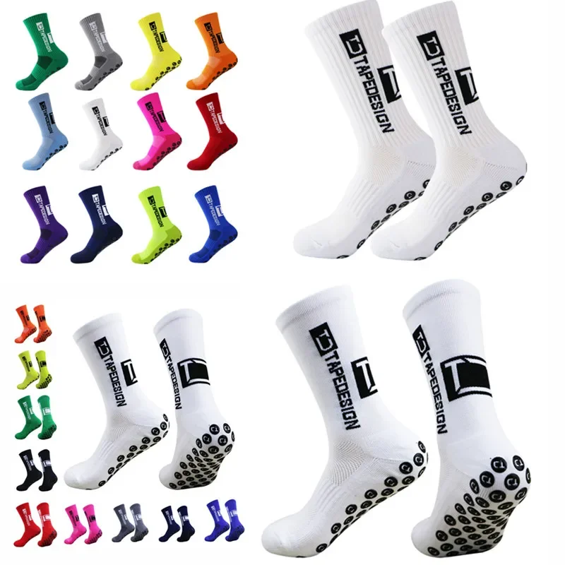 TAPEDESIGN-Football-Socks-New-Men-s-Sports-Socks-Thick-Towel-Bottom-Non ...