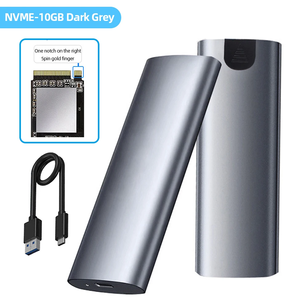 M-2-Hard-Drive-Case-NVMe-NGFF-Solid-State-Drive-Adapter-Enclosure-Type ...