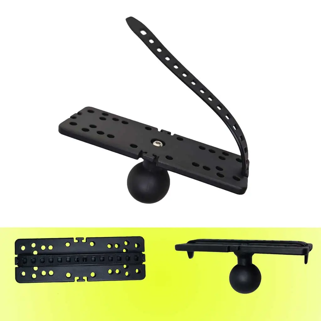 Kayak Fish Finder GPS Mount - Ball & Plate Kayak Accessory Track Mount ...