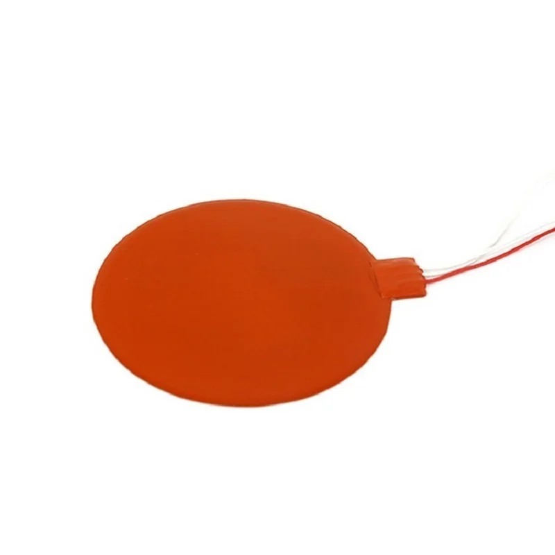 Round-Silicone-Heating-Pads-Circular-Rubber-Electric-Heater-Plate-Mat ...