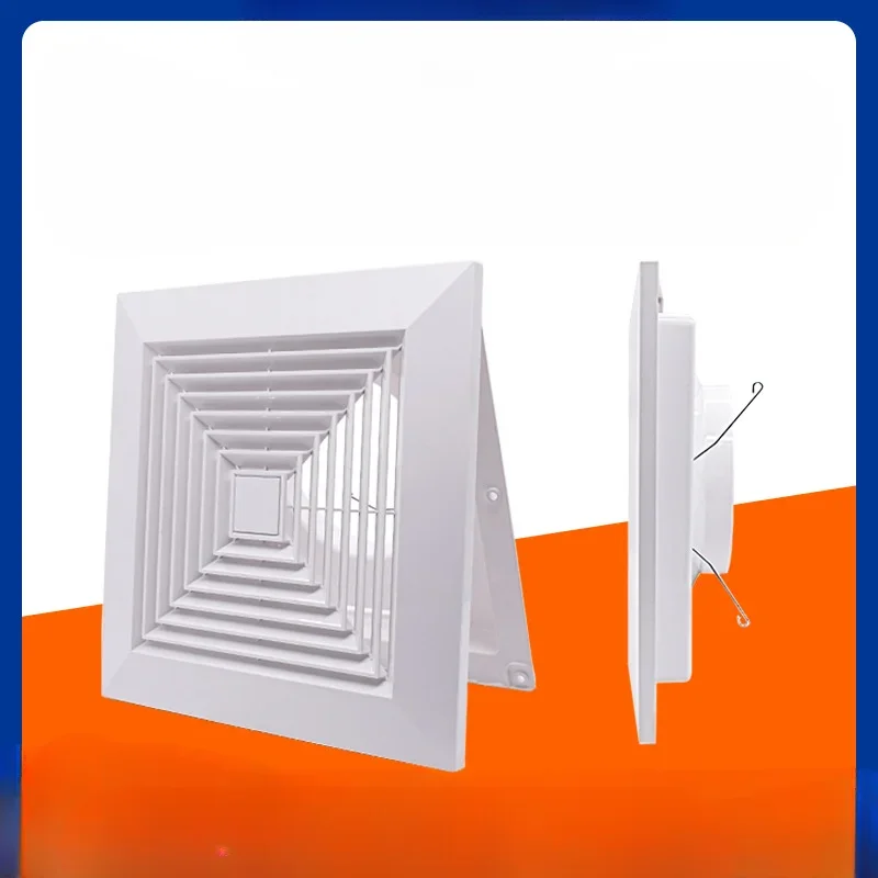 Square-Diffuser-Thickened-ABS-Material-Square-To-Round-Exhaust-Louver ...