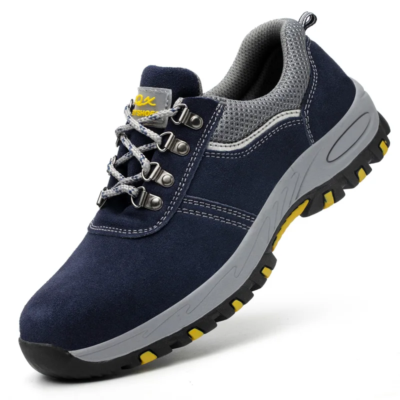 Men's industrial work boots are anti impact anti puncture lightweight ...