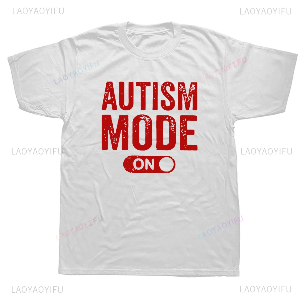 New Style Funny Made Best Autism Mode on Graphic Printed T Shirts ...