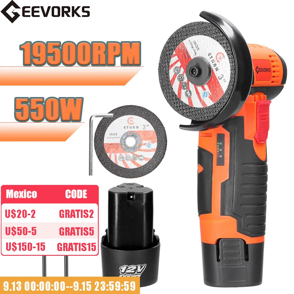 Geevorks-19500rpm-El-trica-Angle-Grinder-Multifuncional-Mini-Moedor ...