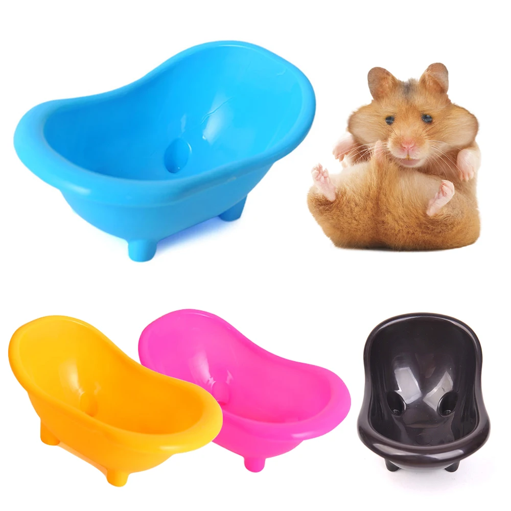 New-Pet-Mouse-Bathing-Bathtub-Guinea-Pig-Plastic-Bathtub-Hamster ...