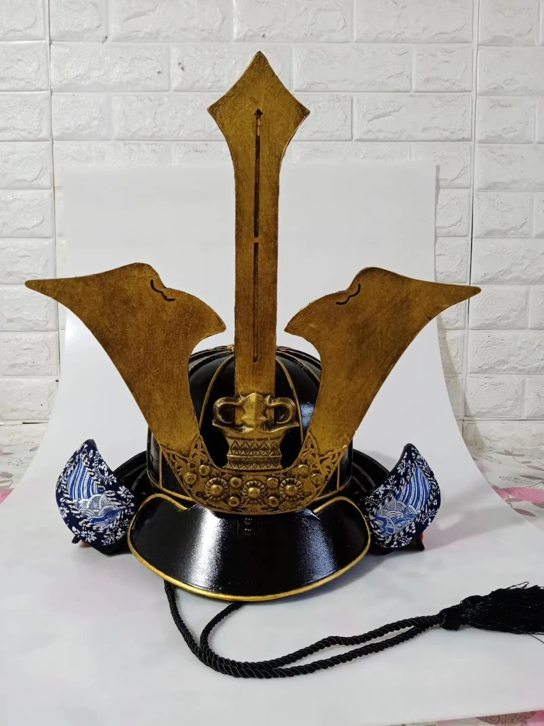 Japanese Samurai Helmet Handmade cosplay headwear for Samurai Armors ...