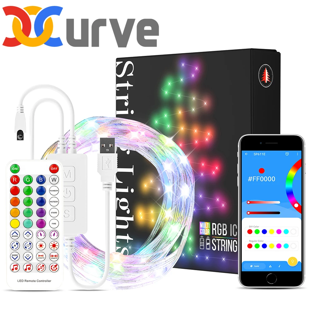 Dreamcolor Led Strip Lights | Rgbic Strips Dream Color | Ws2812b ...