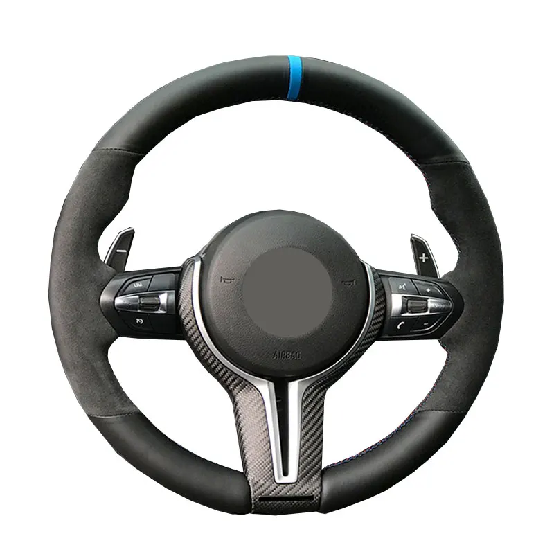 Customization Car Steering Wheel Cover For Bmw 5 Series X1 X3 X5 S6 320 ...