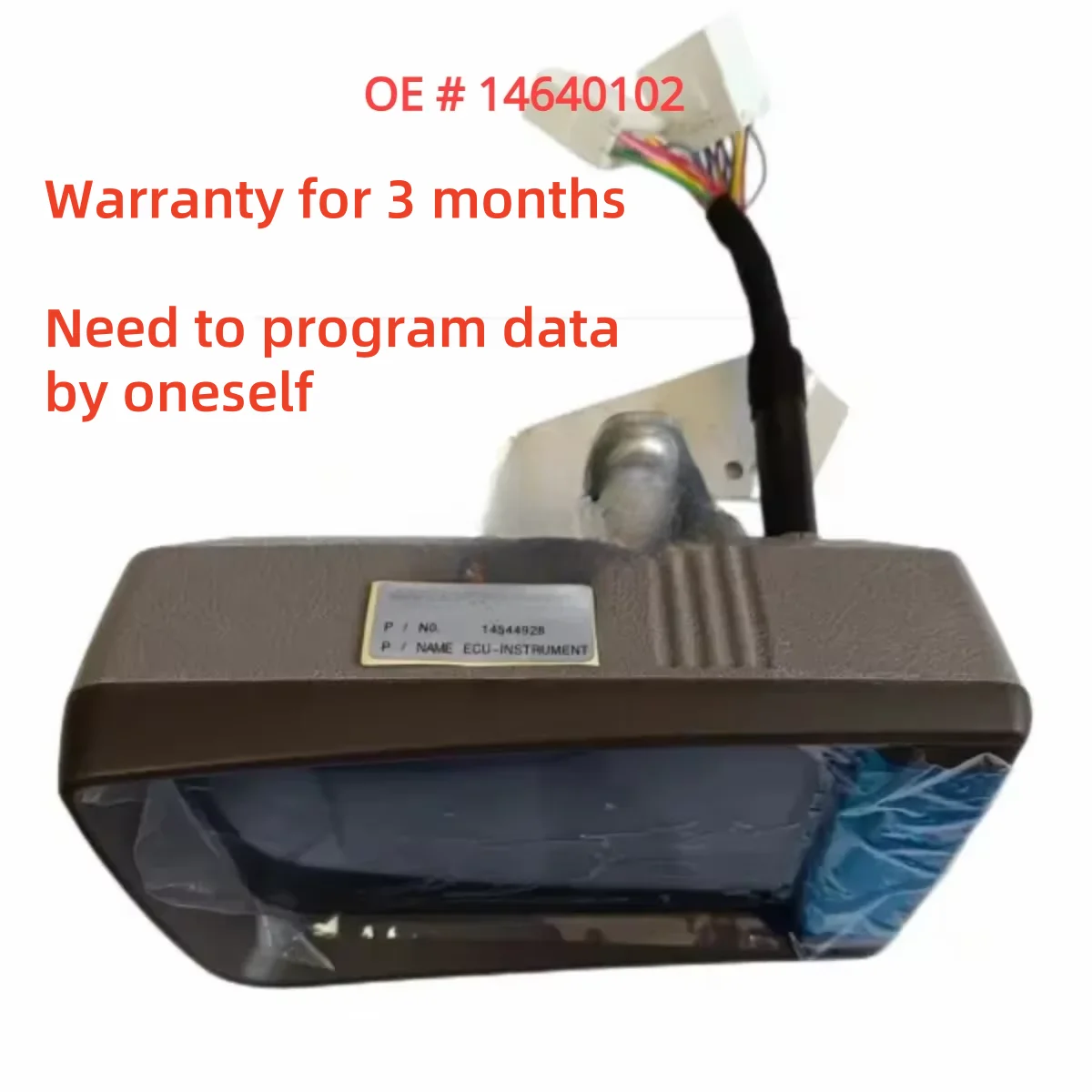 High quality 14640102 IECU ECU Display Panel Monitor For Volvo EC140D ...