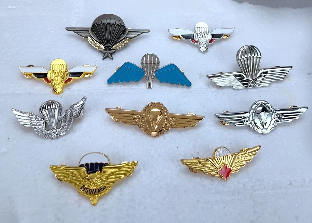 Military-Army-Parachute-Regiment-Parachutist-REGULATION-SIZE-Pin-METAL ...