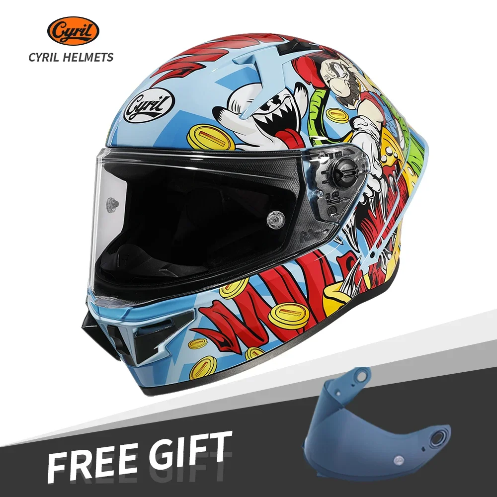 Men-Women-Full-Face-Motorcycle-Helmet-Lightweight-Helmets-for ...