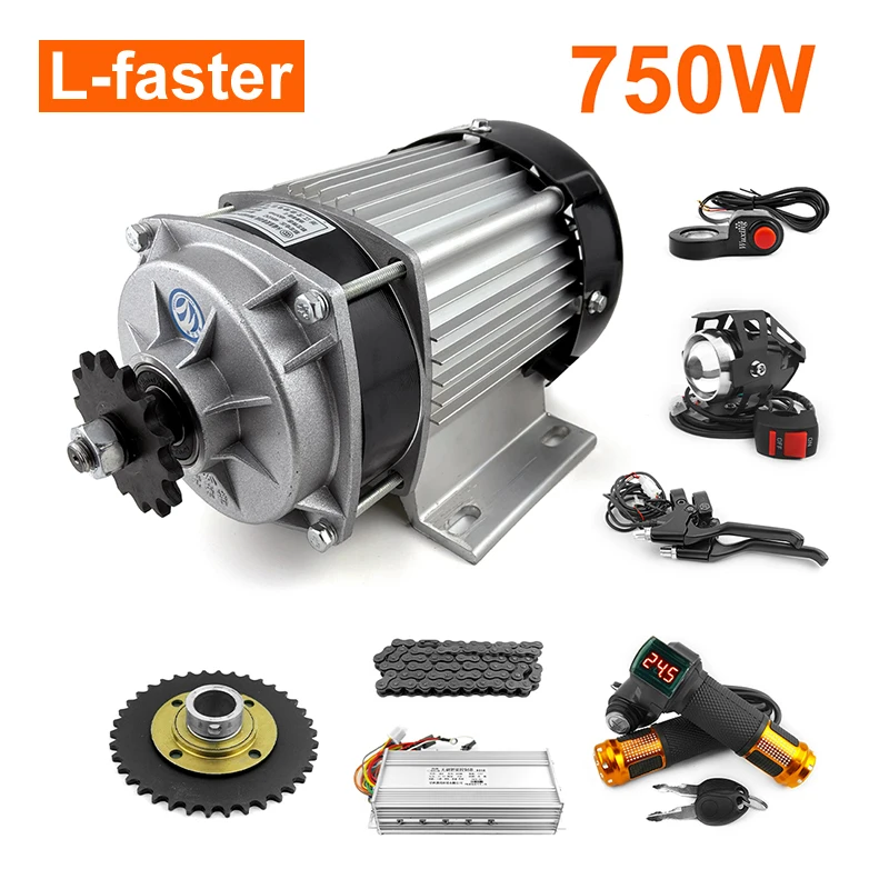 Motor-el-trico-PEDICAB-Set-motor-sem-escova-kit-de-convers-o-PAS-para ...