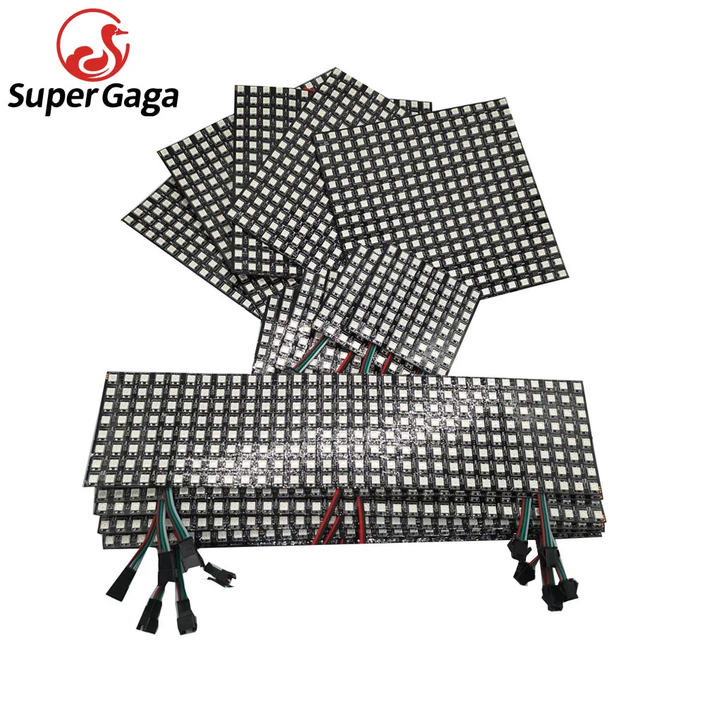 WS2812B-8x8-8x32-16x16-Matrix-WS2812b-Digital-Flexible-Individually ...