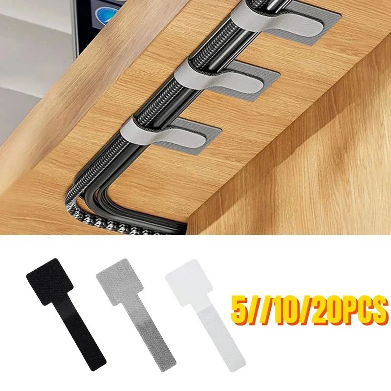 Reusable Cable Ties Fastening Wire Organizer Cord Rope Holder Self ...