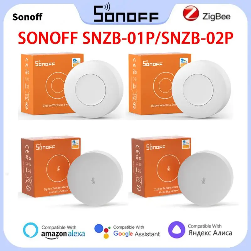 SONOFF-SNZB-01P-SNZB-02P-Zigbee-Wireless-Switch-SNZB-01P-Small-Zigbee ...