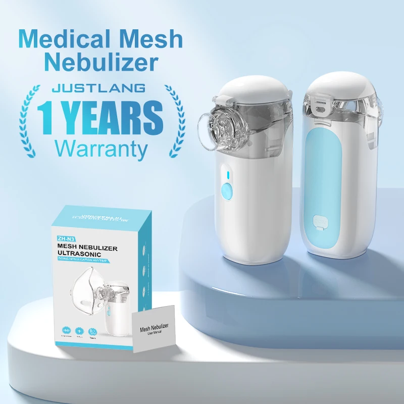 JUSTLANG-el-ta-nabilir-sessiz-Inhaler-nebulizat-r-Mesh-Atomizer-Inhaler ...