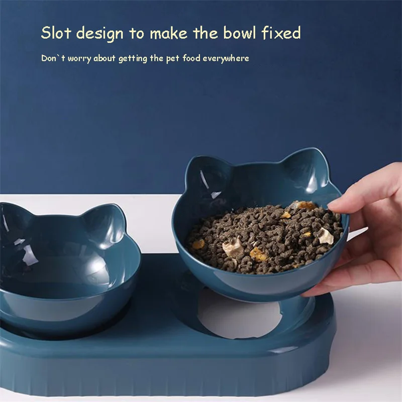 Pet-Cat-Bowl-Automatic-Feeder-3-in-1-Dog-Feeding-Food-Bowl-With-Water ...