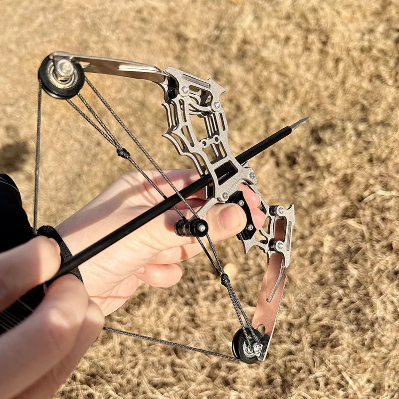 Outdoor-mini-bow-can-launch-small-mini-compound-bow-catapult-toy-Big ...