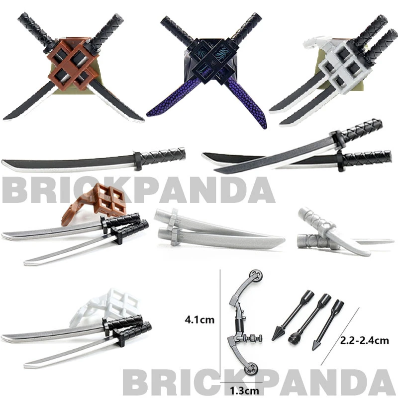 Ninja Weapons Building Blocks | Ninja Sword Building Blocks | Blocks ...