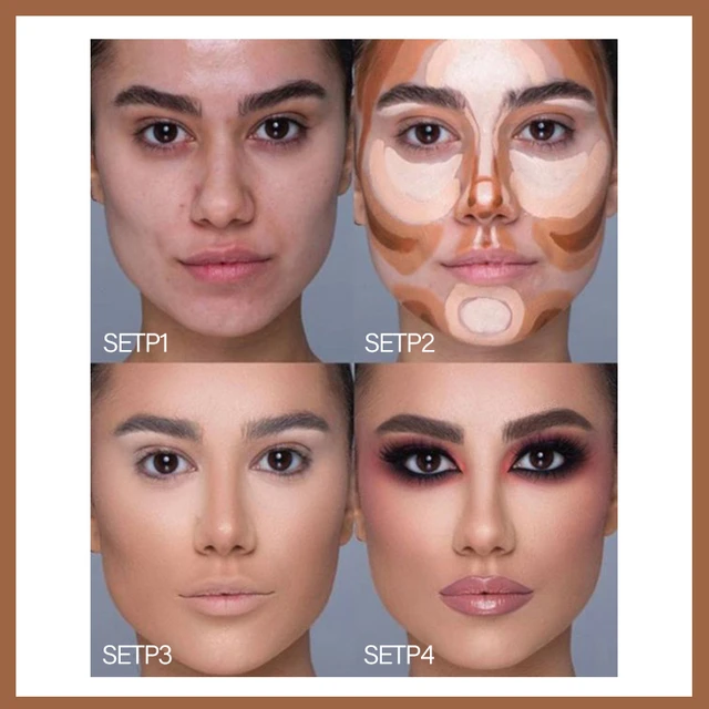 Contour Makeup Step By Step