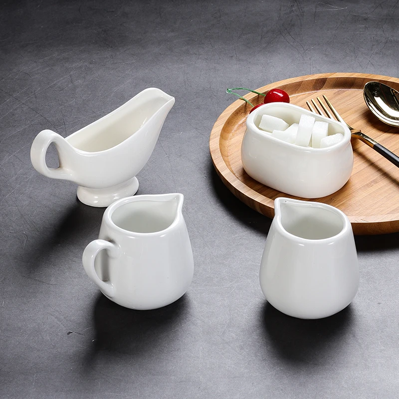 Ceramic Coffee Small Milk Cup with A Milk Cup Without A Milk Pot Steak ...