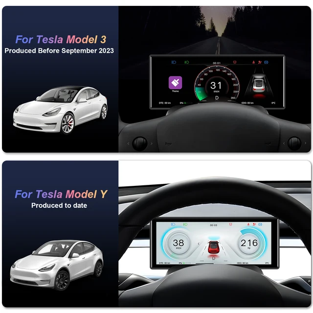Heads Up Display 9'' Head Up Display For Tesla Model 3 2024 2025 With ...