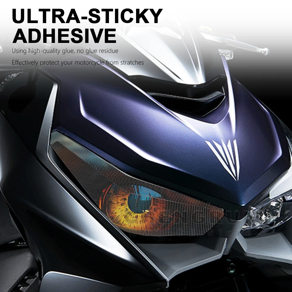 For Kymco KRV180 KRV 180 Motorcycle Headlight Stickers Waterproof ...