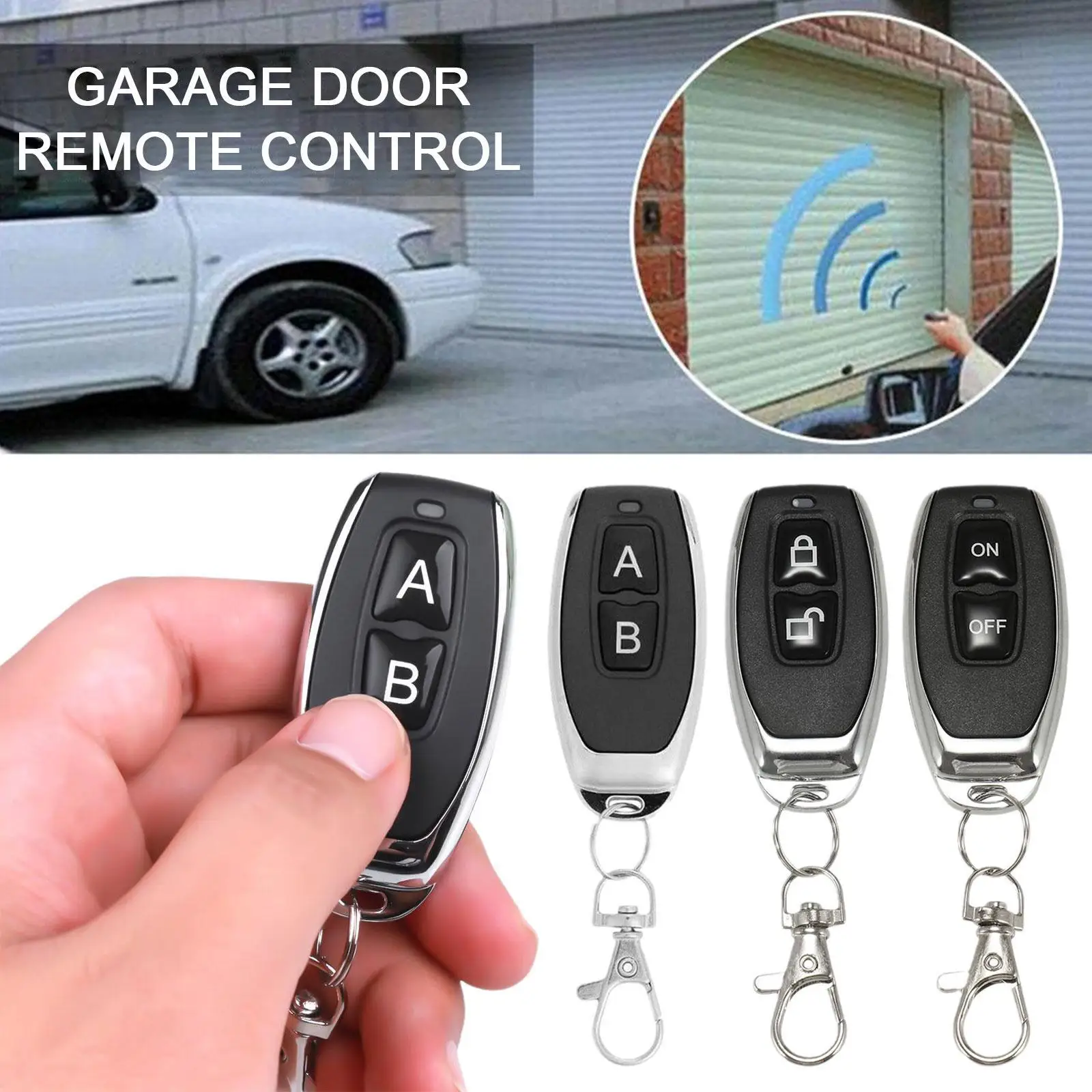 433MHz-RF-Remote-Control-Button-Learning-Code-EV1527-Smart-Home-Transmitter-For-Led-Light-Car ...