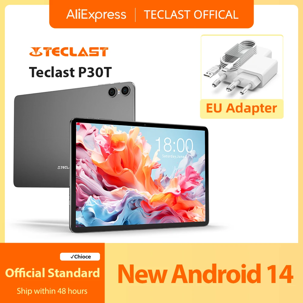 Teclast-Tableta-P30T-con-Android-14-Tablet-con-pantalla-IPS-de-10-1-pulgadas-completamente ...