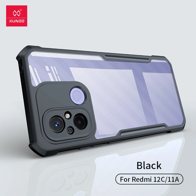 Xundd Protective Phone Case For Redmi 12C Redmi 12A Airbag Shockproof ...