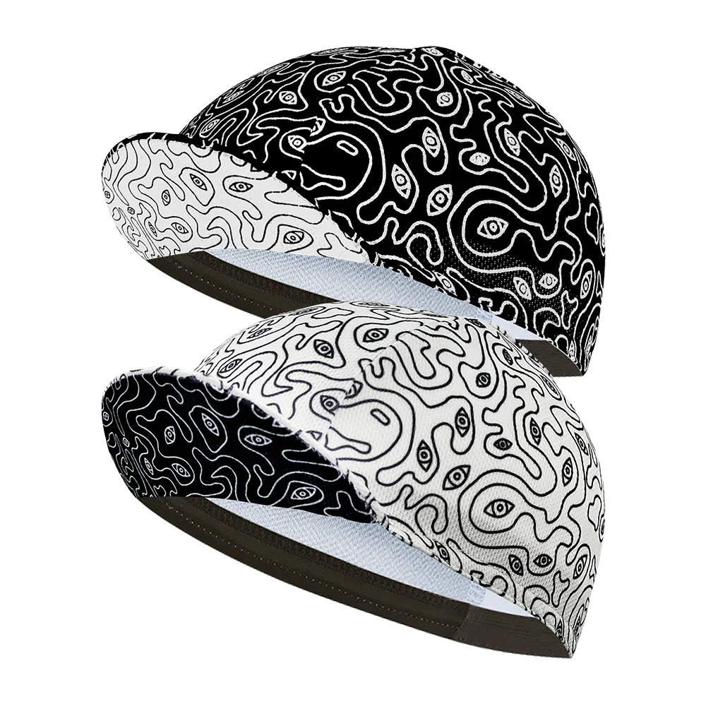 Classic-cycling-cap-polyester-sweat-absorbent-black-and-white-popular.jpg