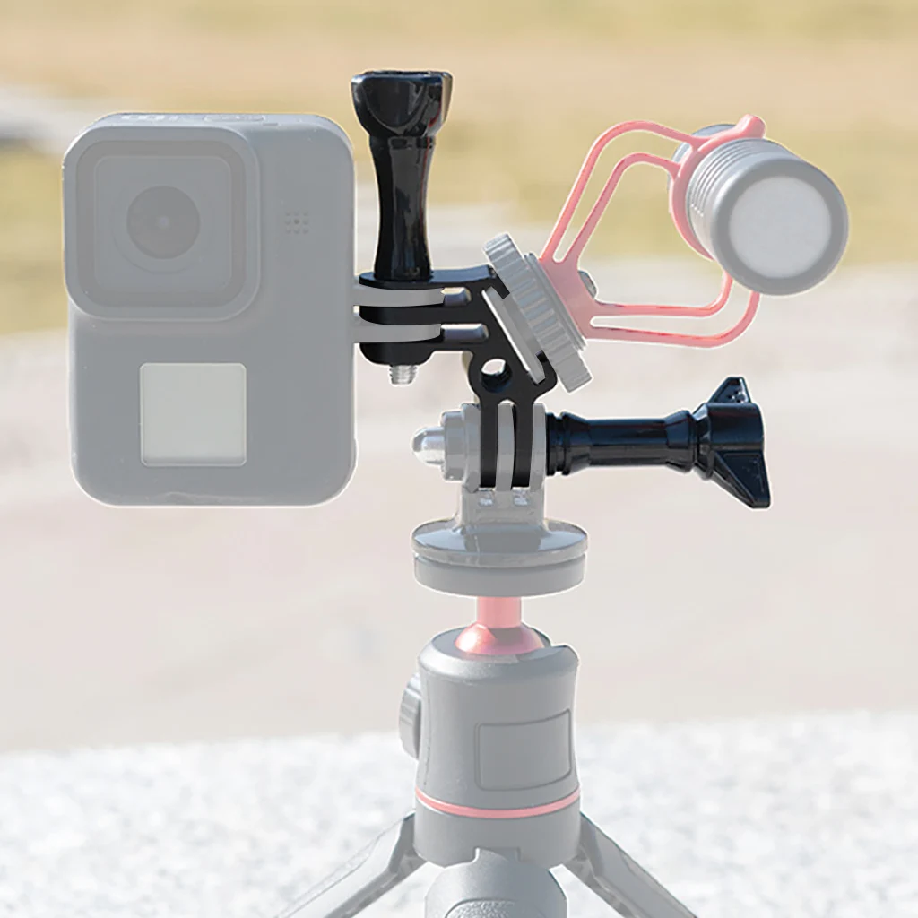 90-Degree-Adapter-Vertical-Elbow-Mount-with-Cold-Shoe-Mount-for-GoPro ...