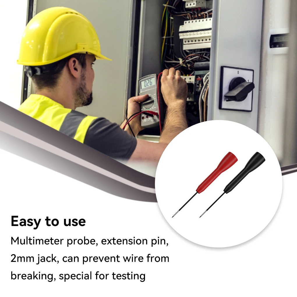 2mm-Multimeter-Test-Probes-Flexible-Insulation-Pin-Tester-Non ...