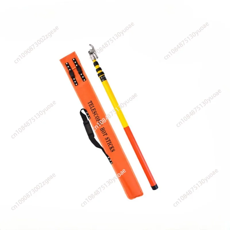 High-Voltage-Telescopic-Hot-Stick-Operating-Rod-Triangle-Fiberglass-FRP ...